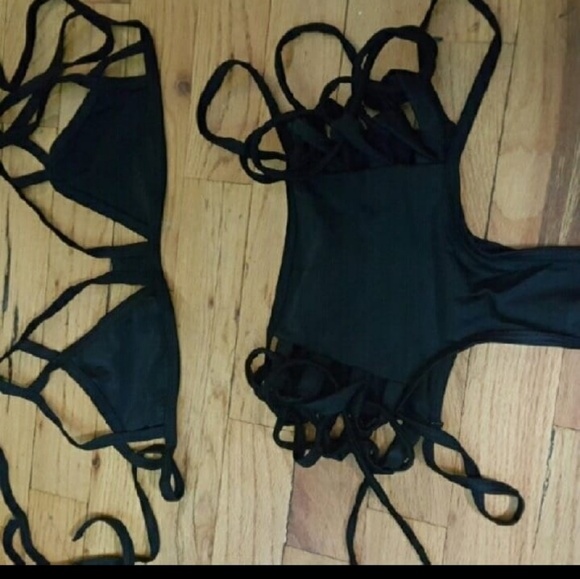 Swim Sexy Cut Out Bikini Women Strappy Bathing Suit Hol Poshmark